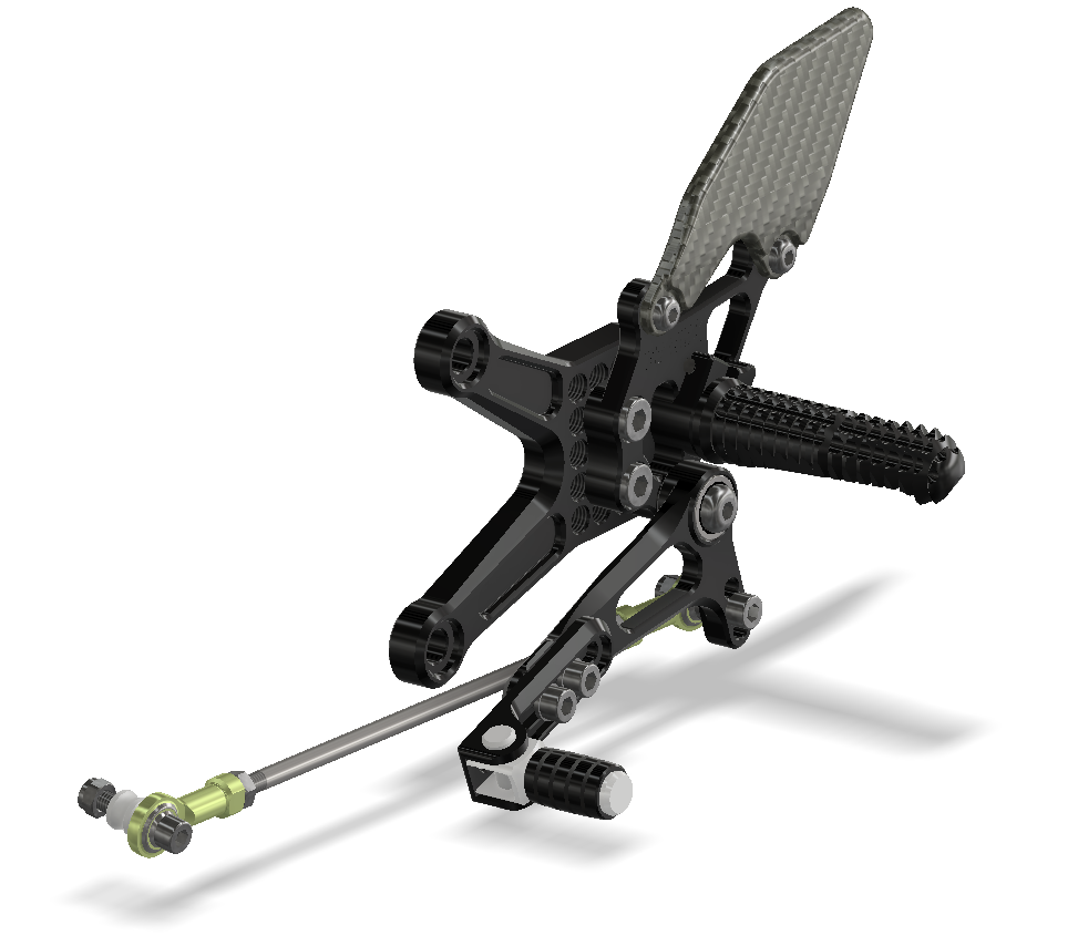 Attack Rearsets ZX6R 13-