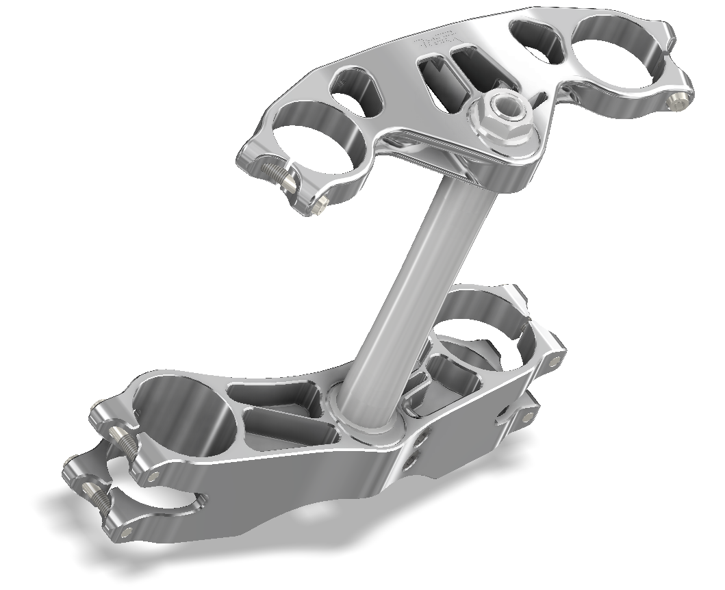 Attack Triple Clamp Kit – Radial Ohlins – 52x58x204 – Get Fast Performance